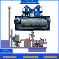 China PMW4350 Horizontal Revolving Door Wire Rod Shot Blasting Machine for Steel Strand Wire for sale