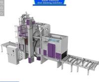 China Customized 2024 Roller Conveyor Shot Blasting Machine for Completely Insulated Housing for sale