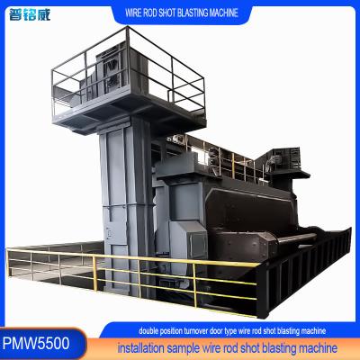China Wire Shot Blasting Machine for Wire Surface Derusting Customization 60000-120000 tons for sale