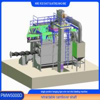 China PMW 5000D Wire Rod Shot Blasting Machine for Customized Needs at 2.8-5.6 Dollars Per Ton for sale
