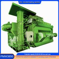 China 3-8 Coils Per Hour Wire Stock Shot Blasting Machine for Coil Rod Production 9.5*6.1*6.9m for sale