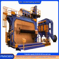 China 3-8 Coils Per Hour Wire Stock Shot Blasting Machine for Coil Rod Production 9.5*6.1*6.9m for sale