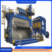 China 3-8 Coils Per Hour Wire Stock Shot Blasting Machine for Coil Rod Production 9.5*6.1*6.9m for sale