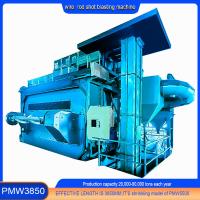 China Wire Rust Removal Shot Blasting Machine with Turnover Door Derusting Cost 20-40RMB/T for sale