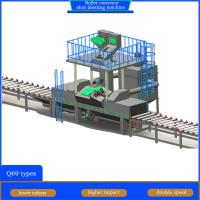 China Crawler Abrator H Beam Roller Conveyor Shot Blasting Machine for Building Industries for sale