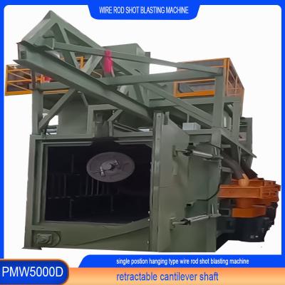 China Design Super Coil Rod Shot Blasting Machine for Metal Surface Cleaning and Derusting for sale