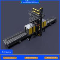 China Steel Surface Descaling and Shot Peening Roller Conveyor Shot Blasting Machine Customized for sale