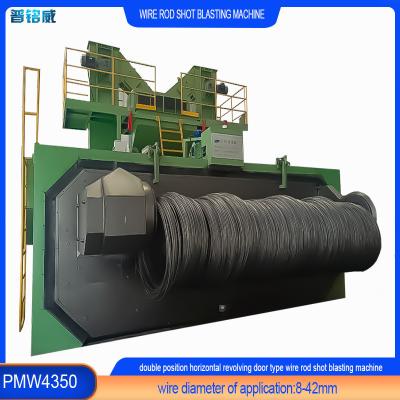China Wire Rod Coil Shot Blasting Equipment Customization in Wire Surface Cleaning Industry for sale