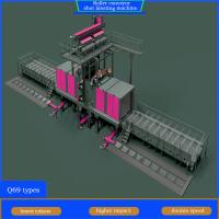 China Customization Advanced Roll Conveyor Shot Blasting Machine for Thin-Gauge Steel Plate for sale