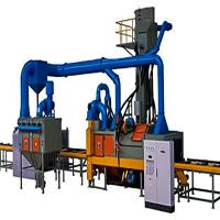China Customized Multiple Colors Steel Plate Shot Blasting Machine for Your Manufacturin for sale