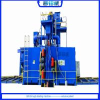 China Roller Conveyor Catenary-Through Abrator for H Beam Shot Blasting Machine Customized for sale