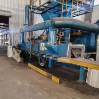 China Roller Conveyor Catenary-Through Abrator for H Beam Shot Blasting Machine Customized for sale