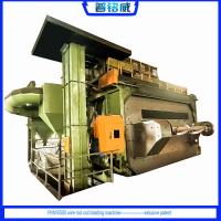China 330 Kw Impeller Head Power Wire Rod Shot Blasting Machine for High Carbon Steel Product for sale