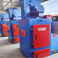 China High Cleanliness Auto Rust Cleaning Crawler Tumble Rubble Belt Shot Blasting Machine One for sale