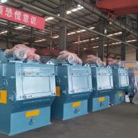 China 1 Ton Load Capacity Sand Blasted Crawler Shot Blasting Machine for Spring Industry for sale