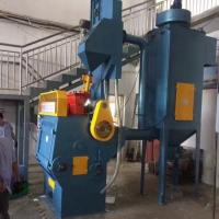 China 1 Ton Load Capacity Sand Blasted Crawler Shot Blasting Machine for Spring Industry for sale