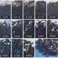China 1 Ton Special Rubber Crawler Shot Blasting Machine for Long and Wide Screw Parts for sale