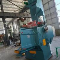 China Crawler Shot Blasting Machine for Sand Cleaning and Rust Removal 1 Tons Capacity for sale