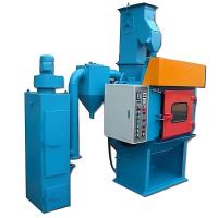 China Electric Customized Rubber Tracked Shot Blasting Machine for Metal Surface Degreasing for sale