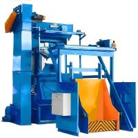 China Customizable Tumble Belt Shot Blasting Machine for Small Parts Surface Cleaning Needs for sale