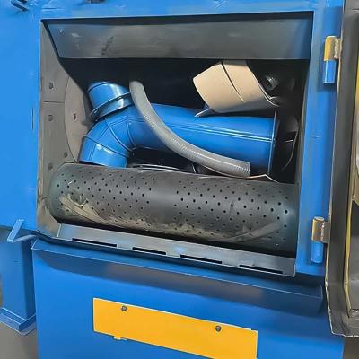 China Customized Electric Wear Resistant Rubber Type Tumble Belt Shot Blasting Machine for sale
