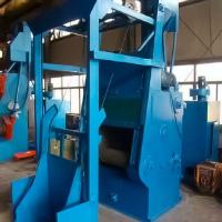 China Customized Electric Wear Resistant Rubber Type Tumble Belt Shot Blasting Machine for sale