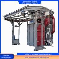 China Electric Overhead Monorail Conveyor Shot Blasting Machine with Hook 20 Years Experience for sale