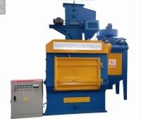 China Rotary Abrator Tumble Rubber Belt Shot Blasting Machine for Metal Surface Treatment for sale