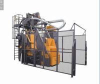 China Rotary Abrator Tumble Rubber Belt Shot Blasting Machine for Metal Surface Treatment for sale