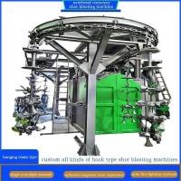 China 20t Overhead Conveyor Shot Blasting Machine with Newly Developed Abrasive Separators for sale