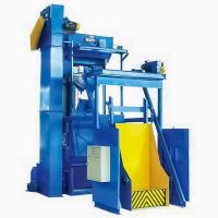 China Crawler Abrator Red Tumble Belt Shot Blasting Machine with The Max Single Weight 25kg for sale