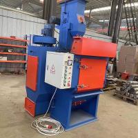 China Crawler Abrator Red Tumble Belt Shot Blasting Machine with The Max Single Weight 25kg for sale