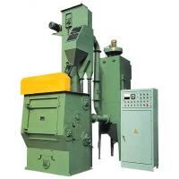 China Q32 series Automatic Rubber Tumble Belt Crawler Abrator For Metal Surface Polishing for sale