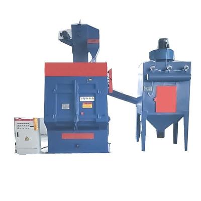 China Cralwer Type Rubber Tumble Belt Shot Blasting Machine for Casting Metal Parts Q324 for sale