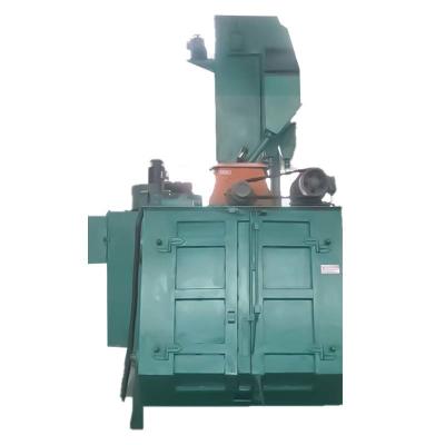 China Q324 Tumble Rubber Belt Type Shot Blasting Machine with Automation and Total Power 26 for sale