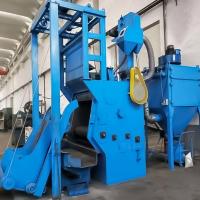 China Q324 Tumble Rubber Belt Type Shot Blasting Machine with Automation and Total Power 26 for sale