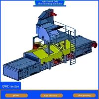 China Uniform Blast Cleaning Effect Wire Mesh Belt Conveyor Shot Blasting Machine for sale