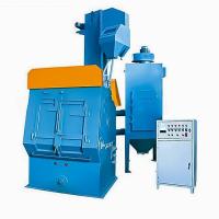 China Low Energy Consumption Rubber Conveyor Belt Shot Blasting Machine with Fabric Filter for sale