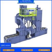 China QWD Series Thin Walls Cleaning Equipment Wire Mesh Belt Shot Blasting Machine with One for sale