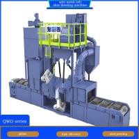 China QWD Series Thin Walls Cleaning Equipment Wire Mesh Belt Shot Blasting Machine with One for sale