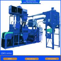 China Automatic Wire Mesh Belt Conveyor Shot Blasting Machine for Automotive Components for sale