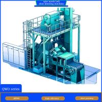 China Large Die Casting Wire Mesh Belt Conveyor Shot Blasting Cleaning Machine for Cleaning for sale