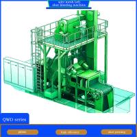 China Large Die Casting Wire Mesh Belt Conveyor Shot Blasting Cleaning Machine for Cleaning for sale