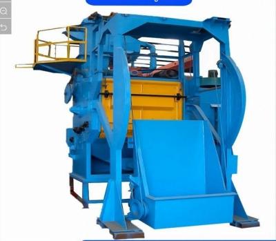 China Tracked Rubber Shot Blasting Machine for Cleaning Castings in Critical Applications for sale