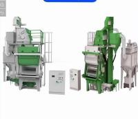 China One Years After-sales Service Electric Tumble Shot Blasting Machine with Rubber Belt for sale