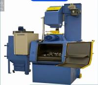 China One Years After-sales Service Electric Tumble Shot Blasting Machine with Rubber Belt for sale