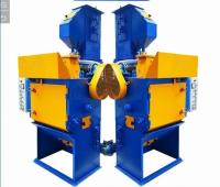 China One Years After-sales Service Electric Tumble Shot Blasting Machine with Rubber Belt for sale
