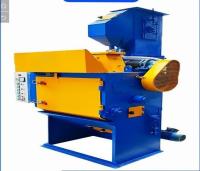 China One Years After-sales Service Electric Tumble Shot Blasting Machine with Rubber Belt for sale