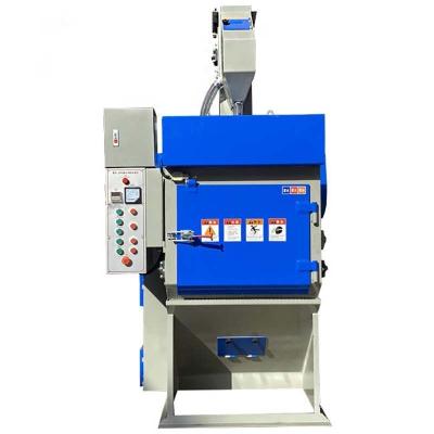 China One Rubber Tumble Belt Type Shot Blasting Machine for Metal Descaling and Burnishing for sale