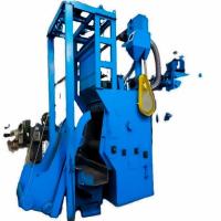 China Rolling Drum Crawler Rubber Shot Blasting Equipment for Cleaning Workpiece Surface Q326 for sale
